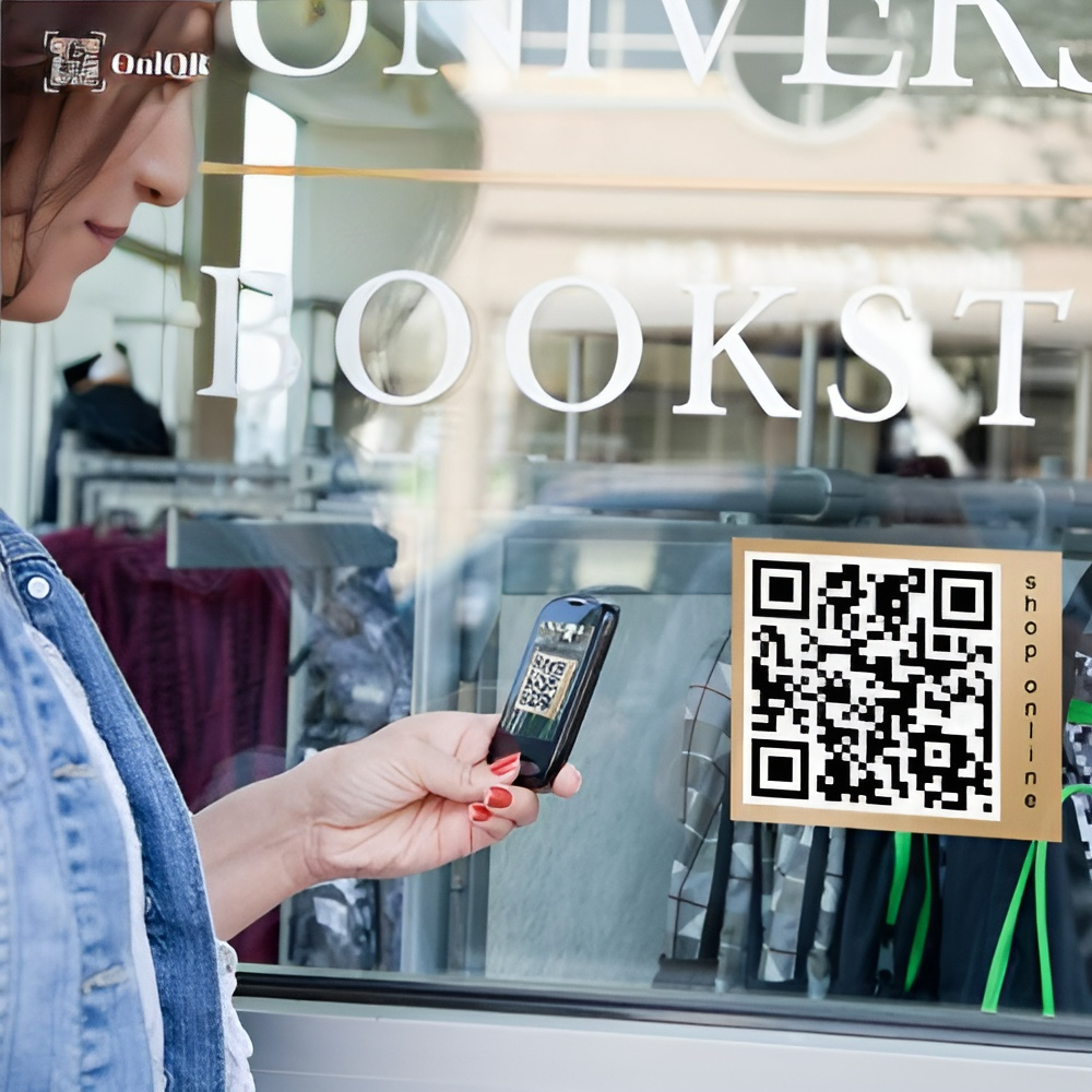 QR Code on Window | Create Your Free QR Code With OnlQR